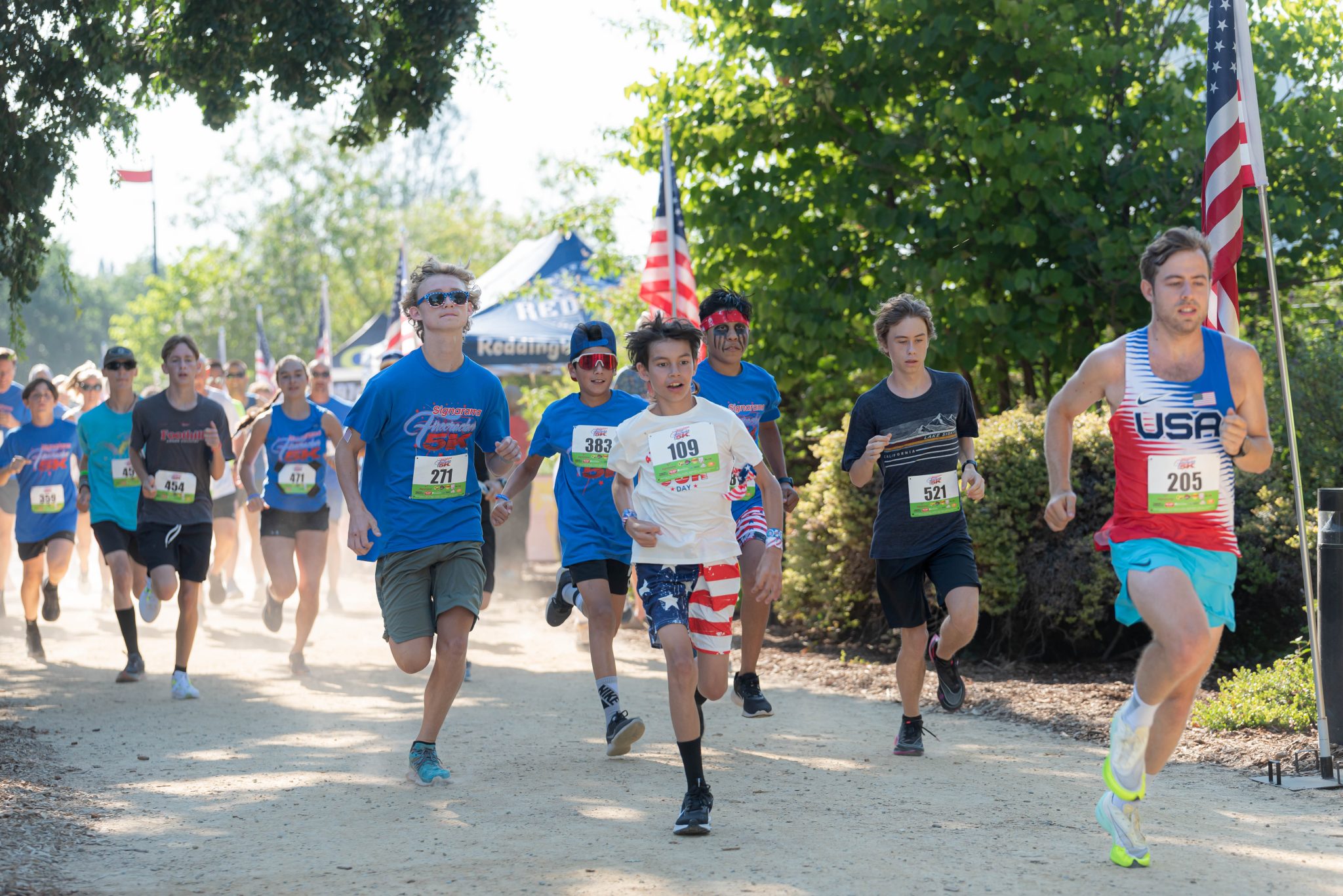 Redding Firecracker 5k – Patriotic Run/Fun Walk